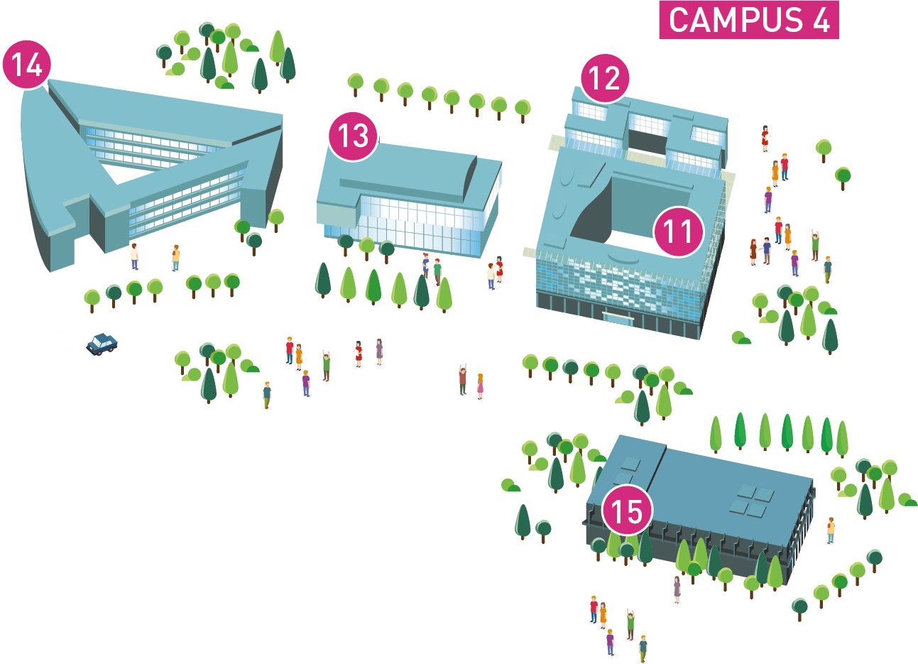 Discover the campuses - Genopole, Innovation Today, Every Day